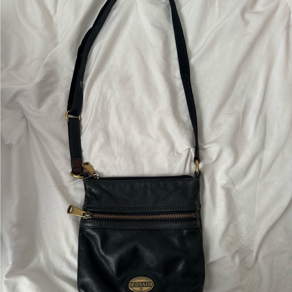 Fossil Explorer Leather Mini Crossbody - Gem